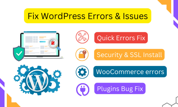 Fix wordpress issues and bugs, woocommerce, elementor errors by ... Fix wordpress issues and bugs, woocommerce, elementor errors by ...