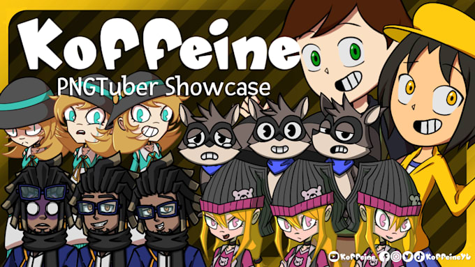 Design your custom pngtuber, toontuber for streaming and video essays ...