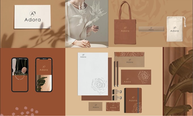 Create full brand identity with logo design by Creathick | Fiverr