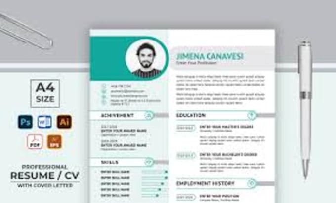Provide you professional resume, cv by Zuhii_syed | Fiverr
