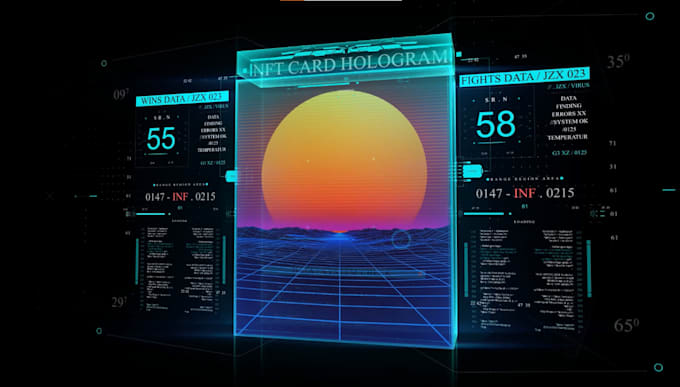 Create a holographic nft cards for your projects by Efefctmaster | Fiverr