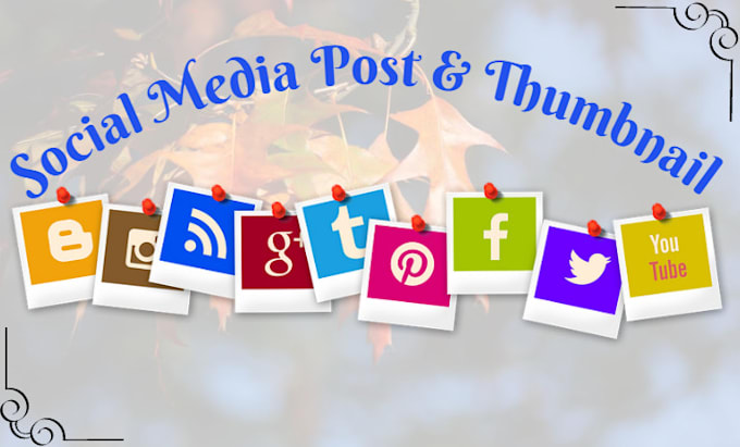 Design amazing creative and outstanding social media post thumbnails by ...