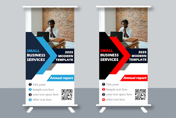 Design roll up banner, event banner, pop up banner and billboard ...