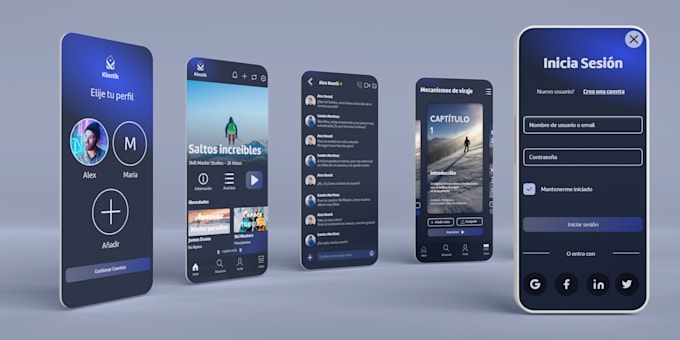Do premium mobile app ui design, mockups, and prototypes by ...