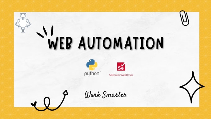 Automate boring tasks using python by Tashariasad | Fiverr Automate boring tasks using python by Tashariasad | Fiverr