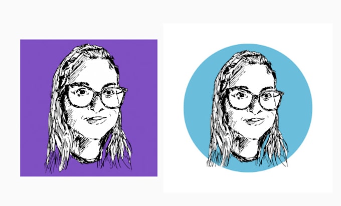 Draw handmade avatar profile image of you in 24 hours by Collectopack ...