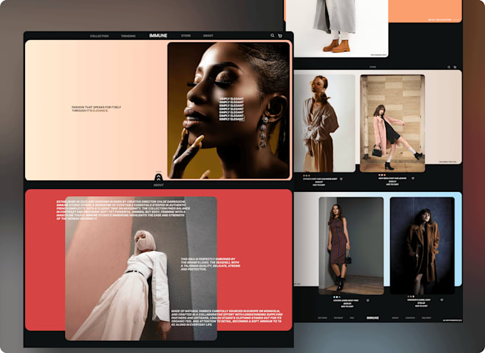 Design and develop a modern, unique and responsive website by Brdieffectstdio | Fiverr