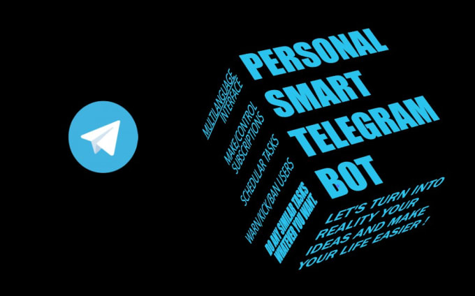 Develop your custom telegram bot in nodejs by Qseboy | Fiverr