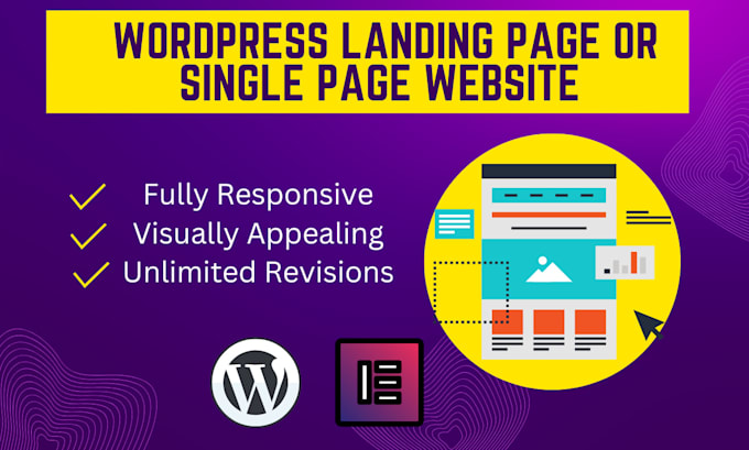 Create an eye catching and responsive wordpress landing page by ...