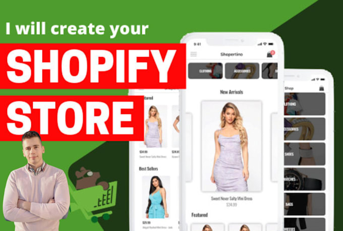 Build a full shopify dropshipping store by Row030 | Fiverr