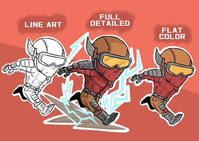 Create awesome custom chibi character by De_envy | Fiverr