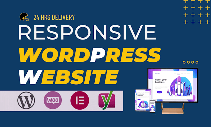 Design responsive wordpress website design with elementor by Foysal ...