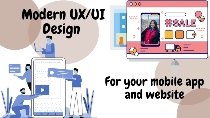 Make ux and ui design for your app and website by Kinley_dhapel | Fiverr