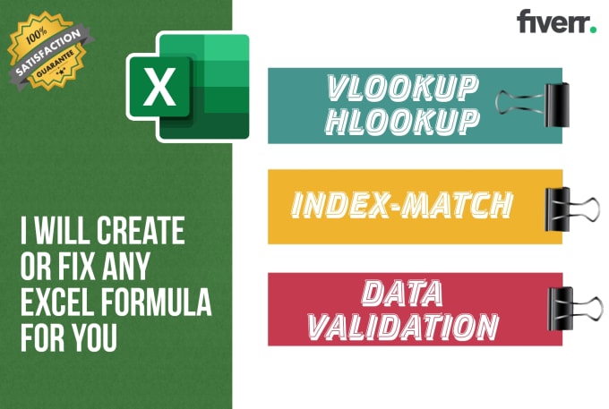 Create or fix any excel or google spreadsheet formula by Md_nahid_1 ...