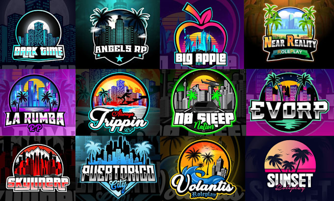 Do professional roleplay logo for fivem and discord for you by ...