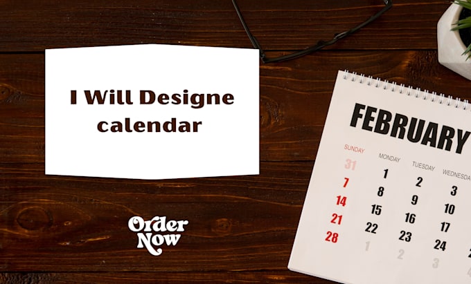 Design all type of calendar for you by Illustration45 | Fiverr