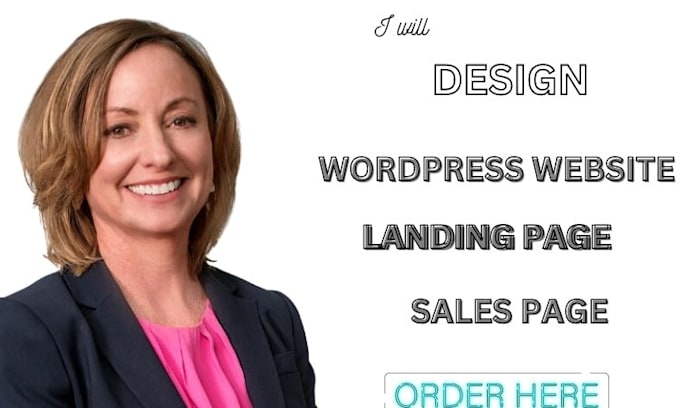 Design a visually appealing wordpress landing page website by Partriciabrown | Fiverr