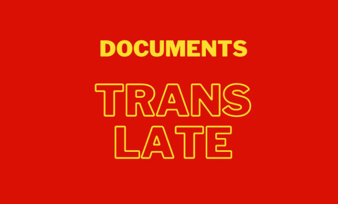 Translate your documents english to spanish by Diazdesing_ | Fiverr Translate your documents english to spanish by Diazdesing_ | Fiverr