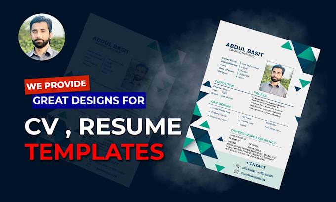 Create professional cv designs within 3 hours by Cvplanet | Fiverr