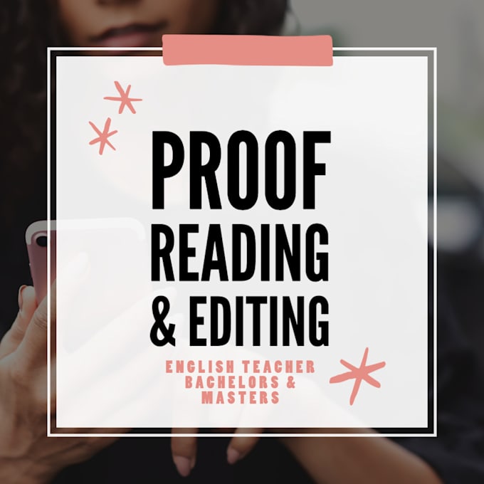 Proof read your essay or story by Caitosell | Fiverr