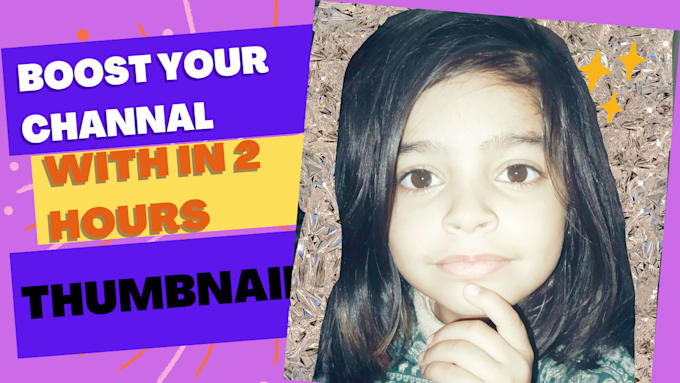 Make view boosting amazing youtube thumbnail in 4hrs by Muqadasshahzad ...