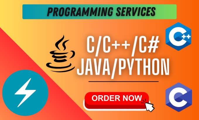 Do Any Task And Project In Java Python C Cpp And C Sharp Programming By Techsolution03 Fiverr