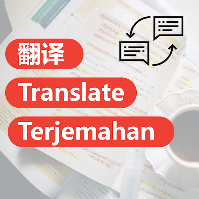 Translate any words in pictures for you by Staciachoo | Fiverr