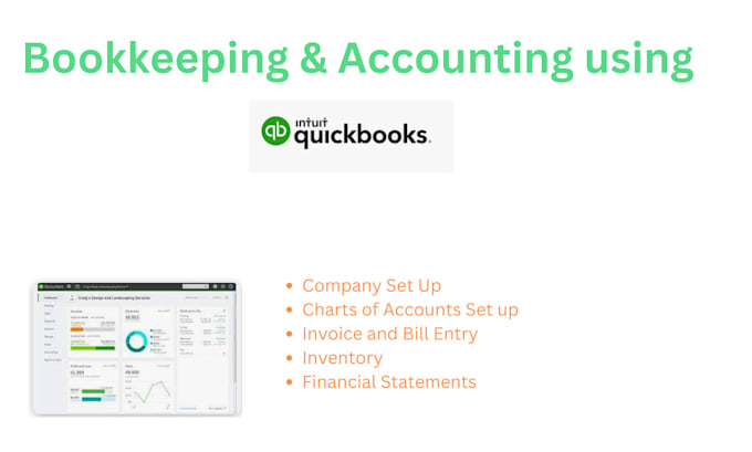 Do accounting and bookkeeping using quickbooks by Gulatik | Fiverr