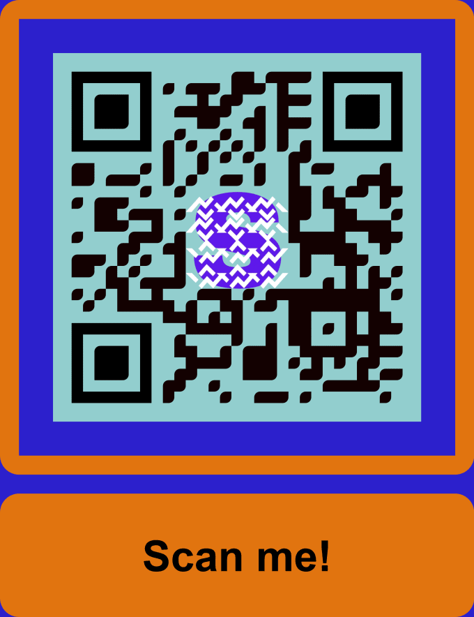 Do Professional Attractive Luxury Qr Code Maker Logo Link Generator By