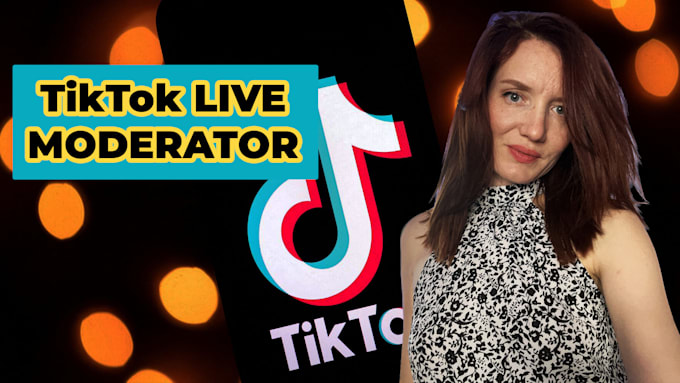 Be your tiktok live livestream moderator by Chromacat | Fiverr