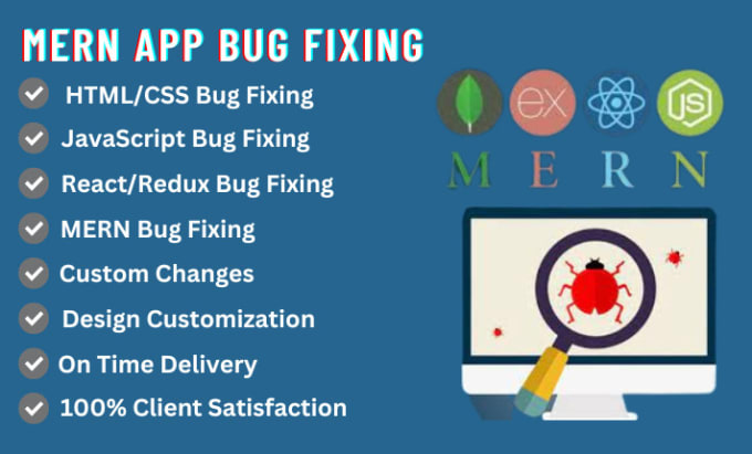 Fix Bugs Or Errors In Your Mern App Reactjs Html Css Javascript By Juujan Fiverr