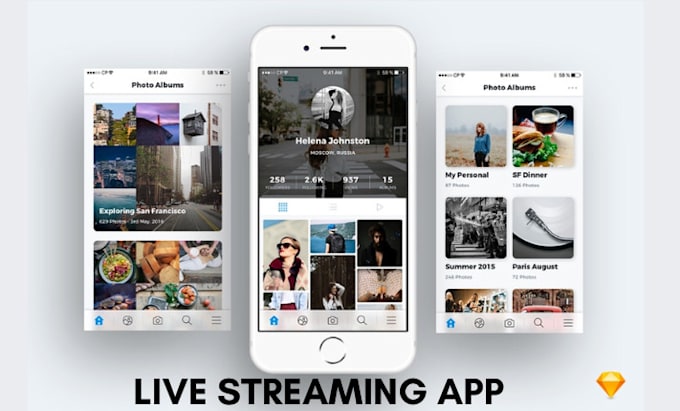 Create a live streaming app, an ott platform, and a live tv channel app ...