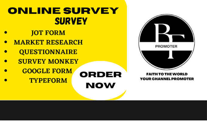 Create jot form, online survey, and questionnaires survey, monkey forms ...