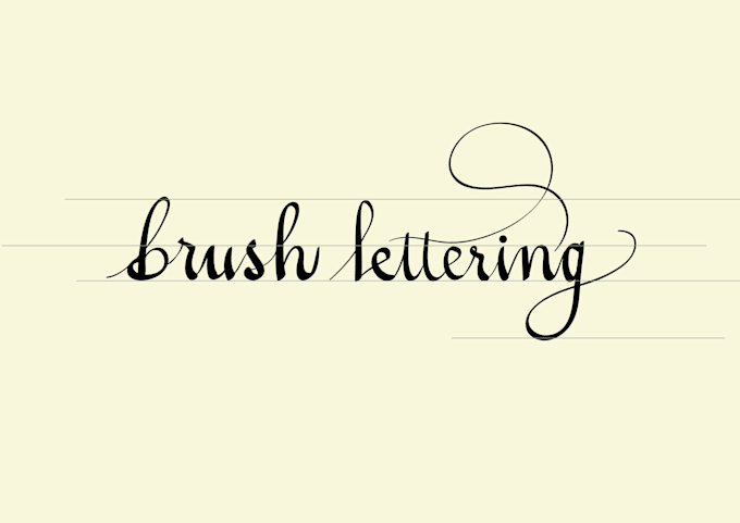 Write cursive style handlettering in vector format by Yuniantoadin | Fiverr