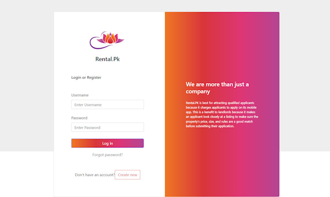 Laravel login and registration form with website integration by Sharoz ...