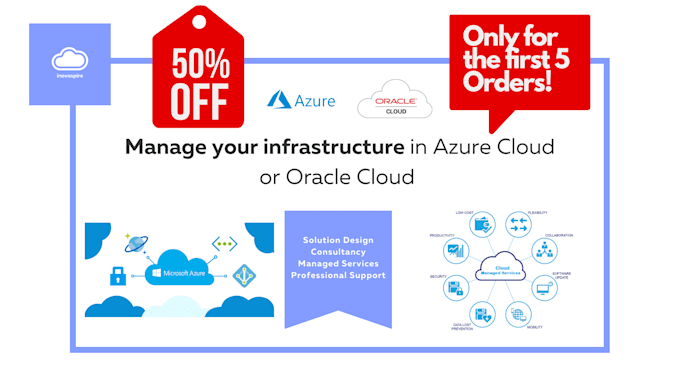 Manage your cloud infrastructure in azure or oci by Inovospire | Fiverr