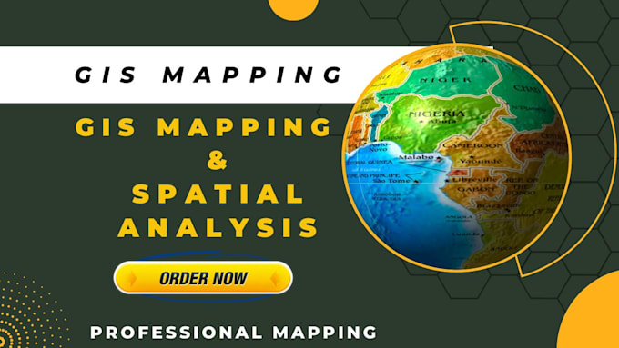 Do professional gis mapping and spatial analysis by Markjahn0 | Fiverr