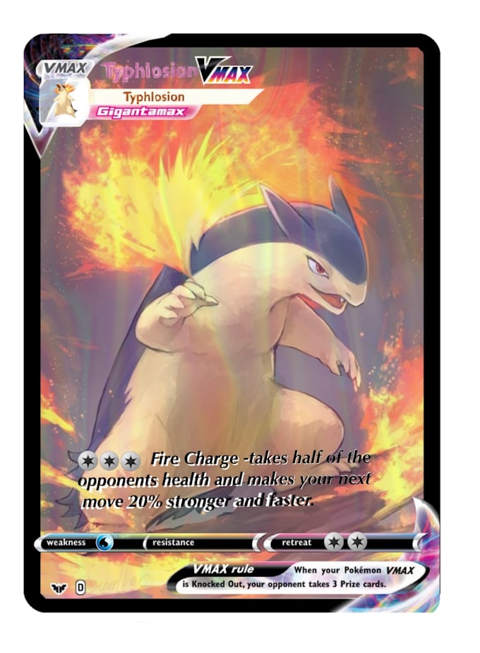 Make professional online pokémon card by custom design by Pokefox | Fiverr