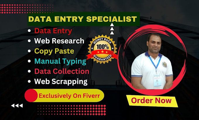 Do prefect data entry, copy paste, web research and data collection expert by Alamgir354 | Fiverr