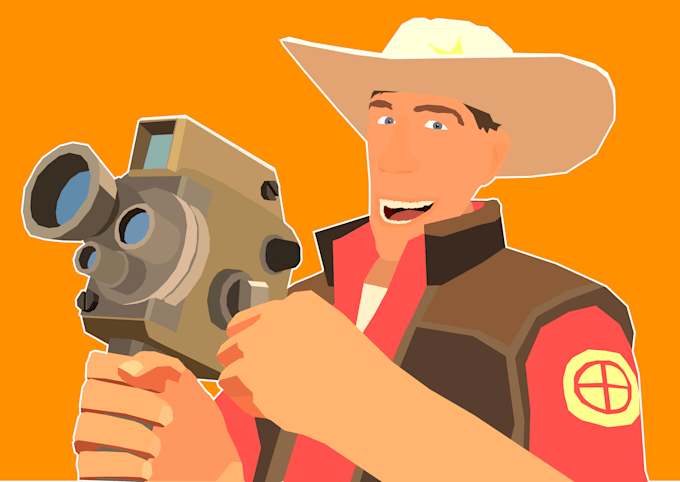 Transform your team fortress 2 character into vector graphic by ...