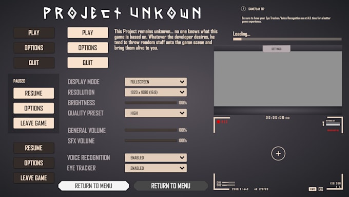 Design stunning game ui by Szur4x | Fiverr
