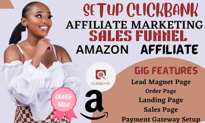 Setup converting clickbank affiliate marketing sales funnel that ...