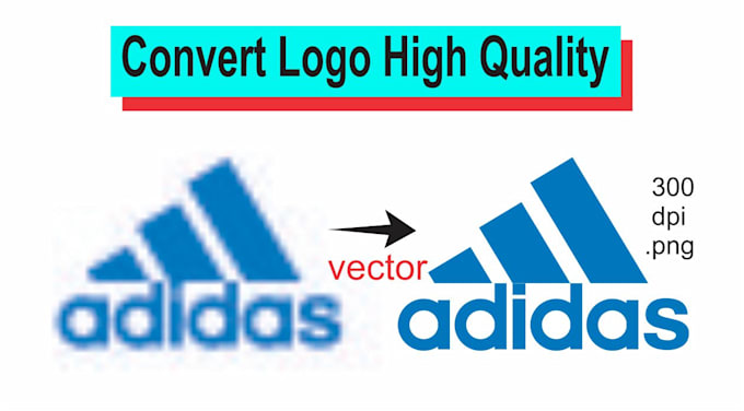 Logo to high resolution vector, redraw, upscale, sharpen by ...