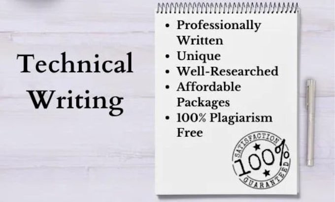 Professional technical report writing by Soniabajjwa | Fiverr