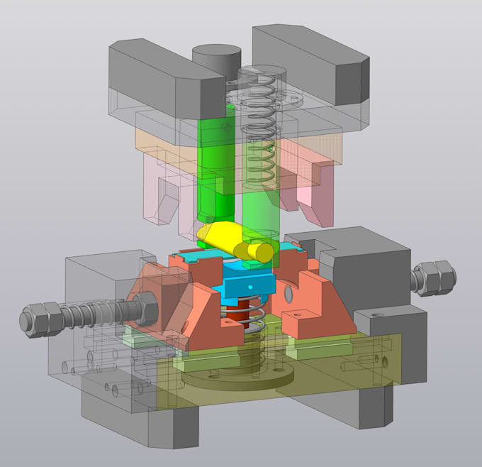 Simulate 3d models and draw 2d drafts of any mechanisms by ...