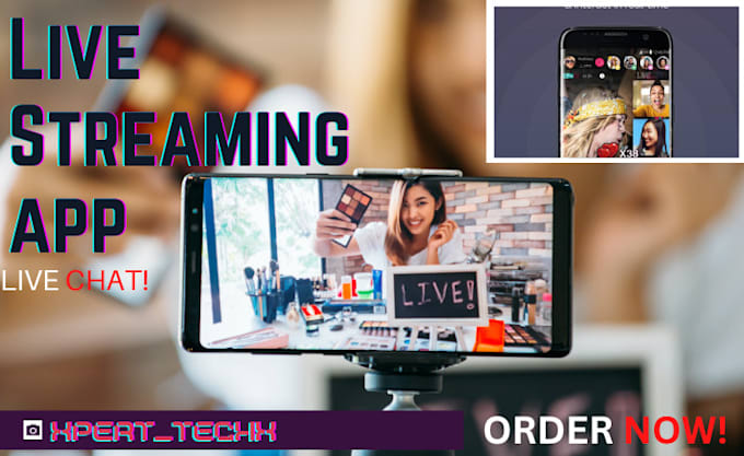 Build a music streaming, video chat app, and live streaming app by ...