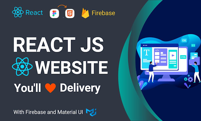 Develop react app, with firebase and material ui, fix issues by Uzcoin | Fiverr