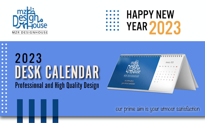 Do custom planner, desk and wall calendar by Mzrdesignhouse | Fiverr