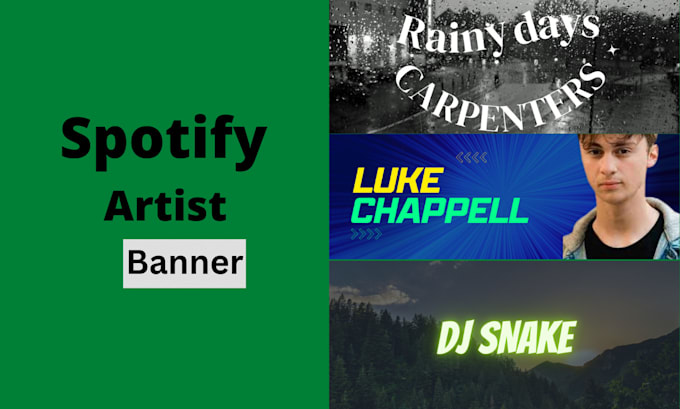 Design 3 spotify banner for your artist profile within 24 hours by ...