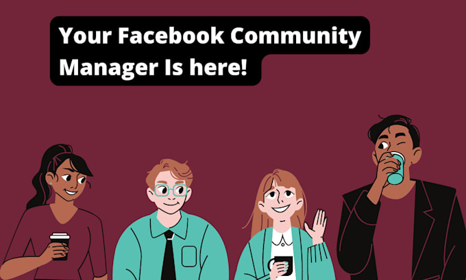Be your facebook group manager by Sadiamas | Fiverr